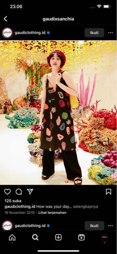 Gaudi X Sanchia, Fesyen Wanita, Pakaian Wanita, Gaun & Rok di Carousell