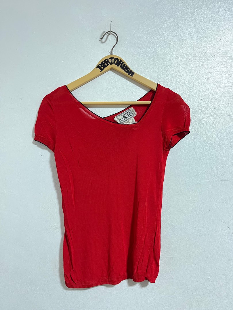 Gianni Versace Womens Fashion Tops Shirts On Carousell