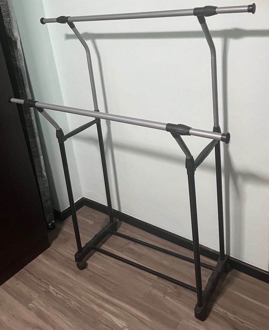 Giant double clothes rack, Furniture & Home Living, Home Improvement ...