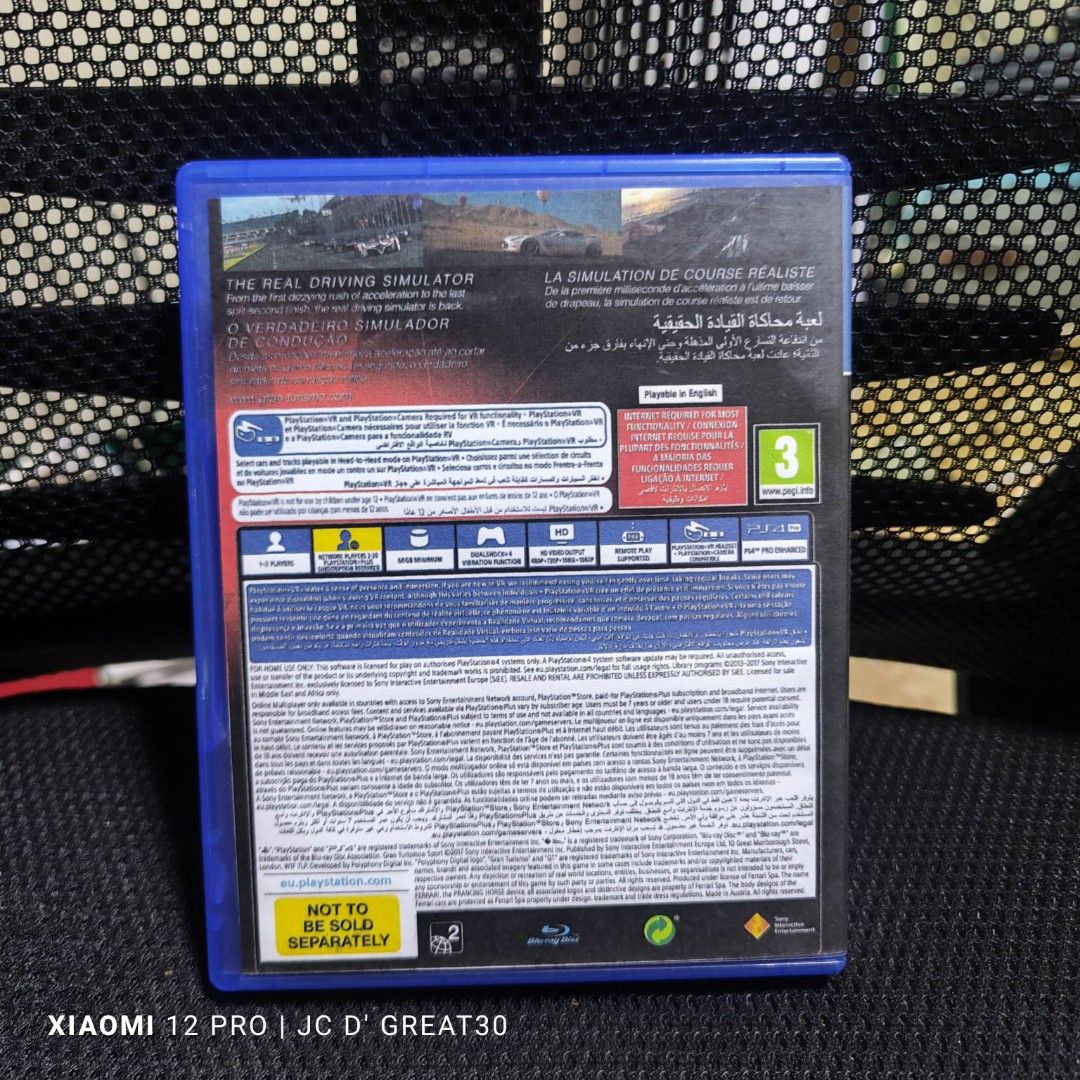 Gran Turismo the Real Driving Simulator Ps4 game, Video Gaming, Video ...