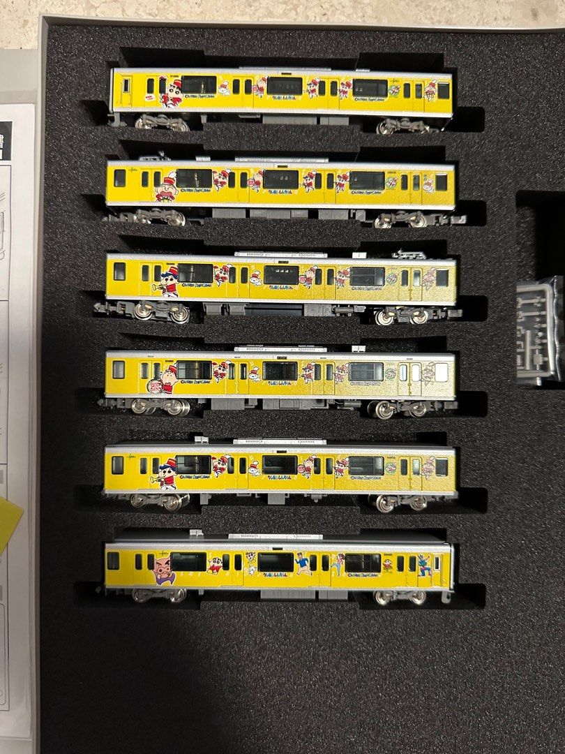 Greenmax N scale train crayon shin chan train, Hobbies & Toys, Toys ...