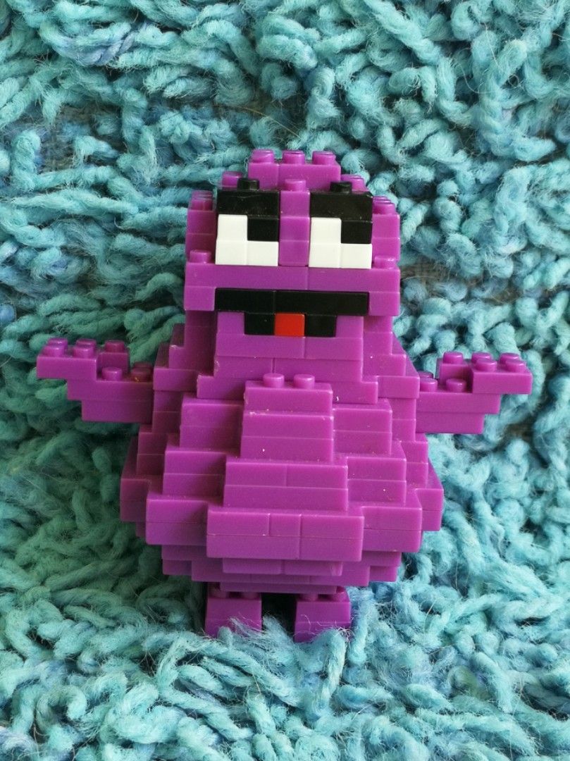 GRIMACE x NANOBLOCK, Hobbies & Toys, Toys & Games on Carousell