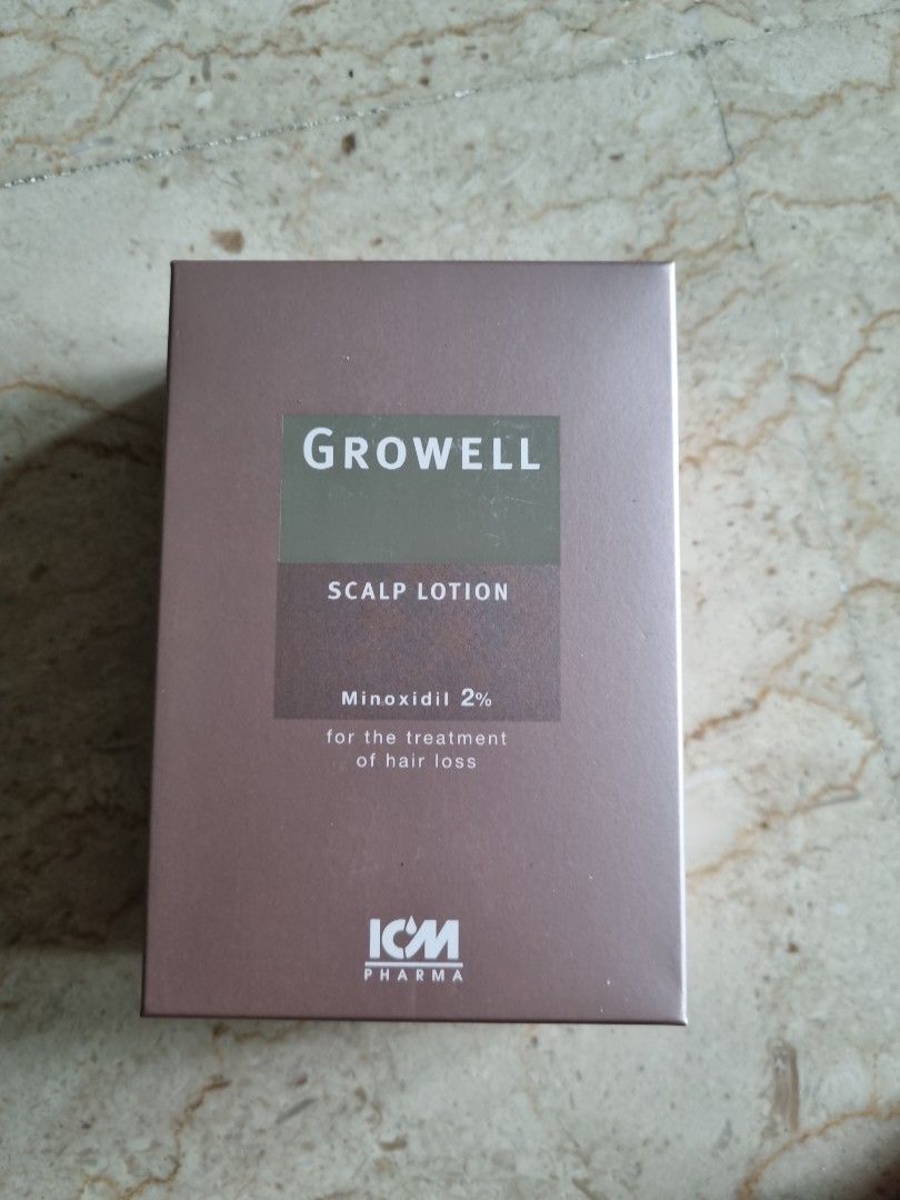 Growell Scalp Lotion Minoxidil 2% for the treatment of hair loss ...