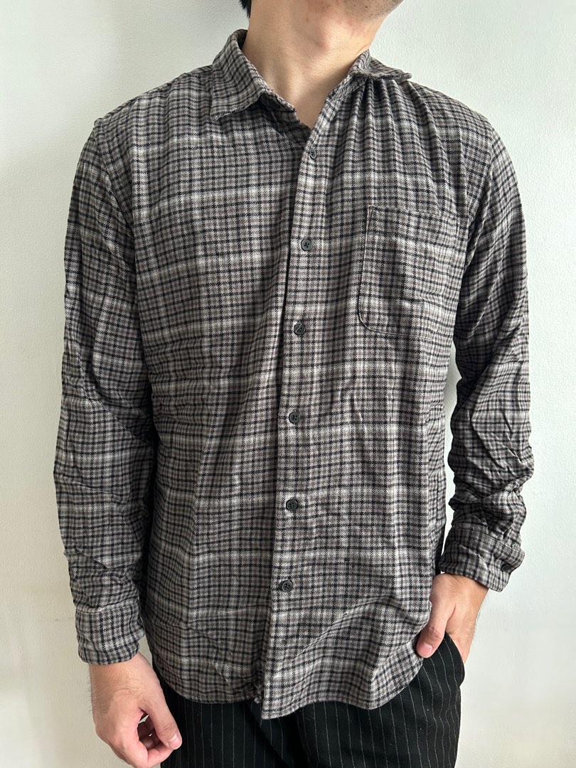 GU formal longsleeve, Men's Fashion, Tops & Sets, Formal Shirts on ...