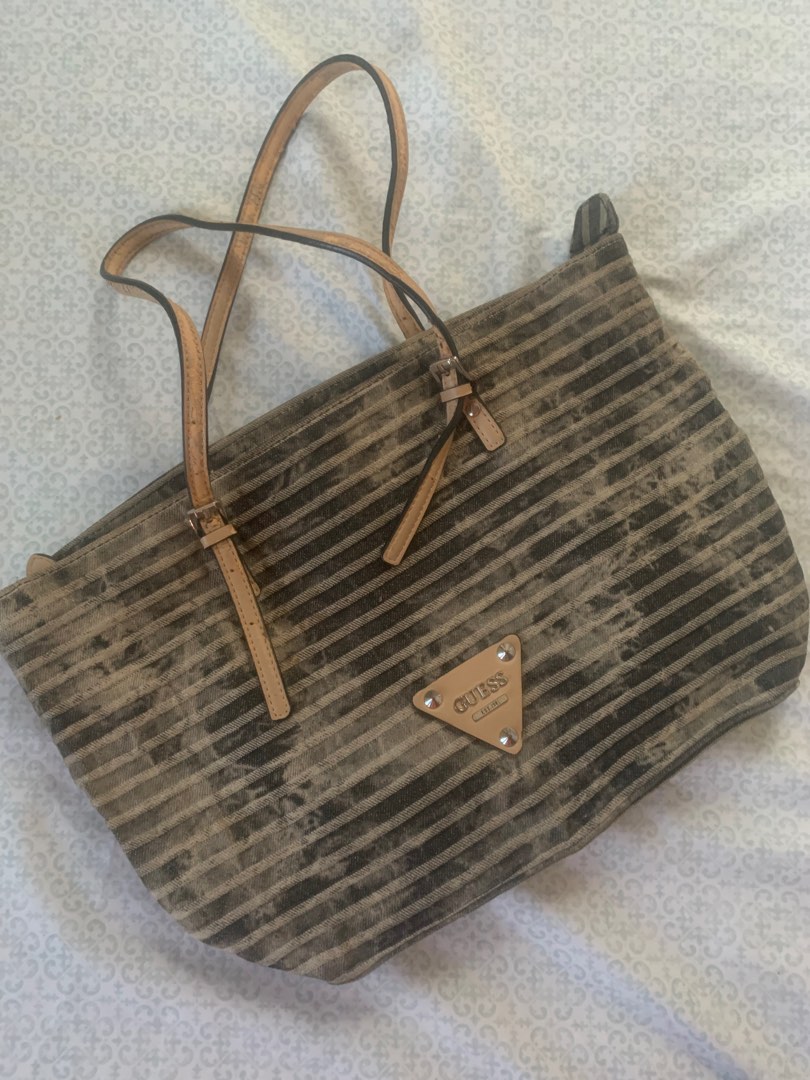 GUESS DENIM BAG, Women's Fashion, Bags & Wallets, Shoulder Bags on ...