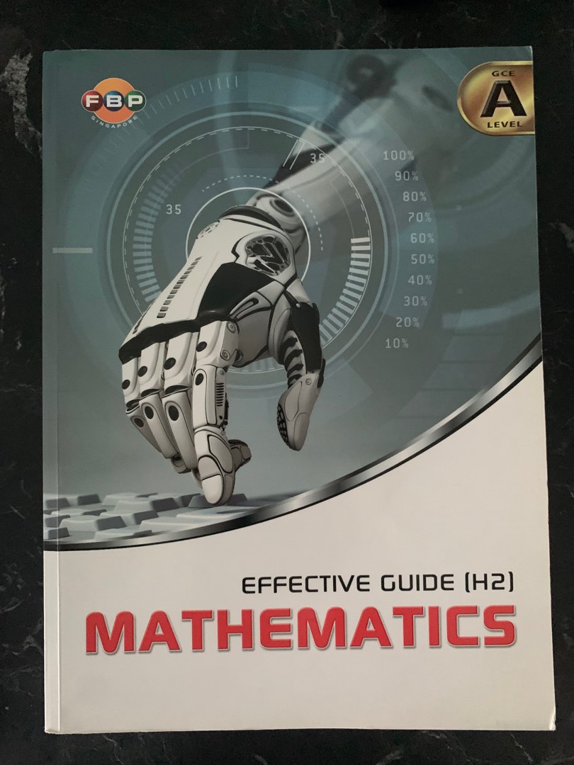 H2 Mathematics Guide GCE A Level, Hobbies & Toys, Books & Magazines ...