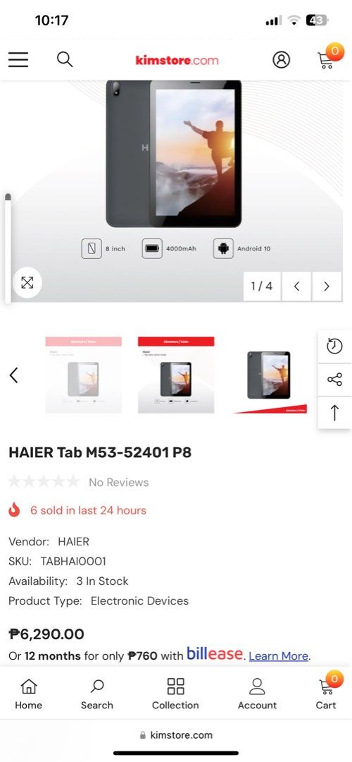 Haier Tablet, Mobile Phones & Gadgets, Tablets, Android on Carousell