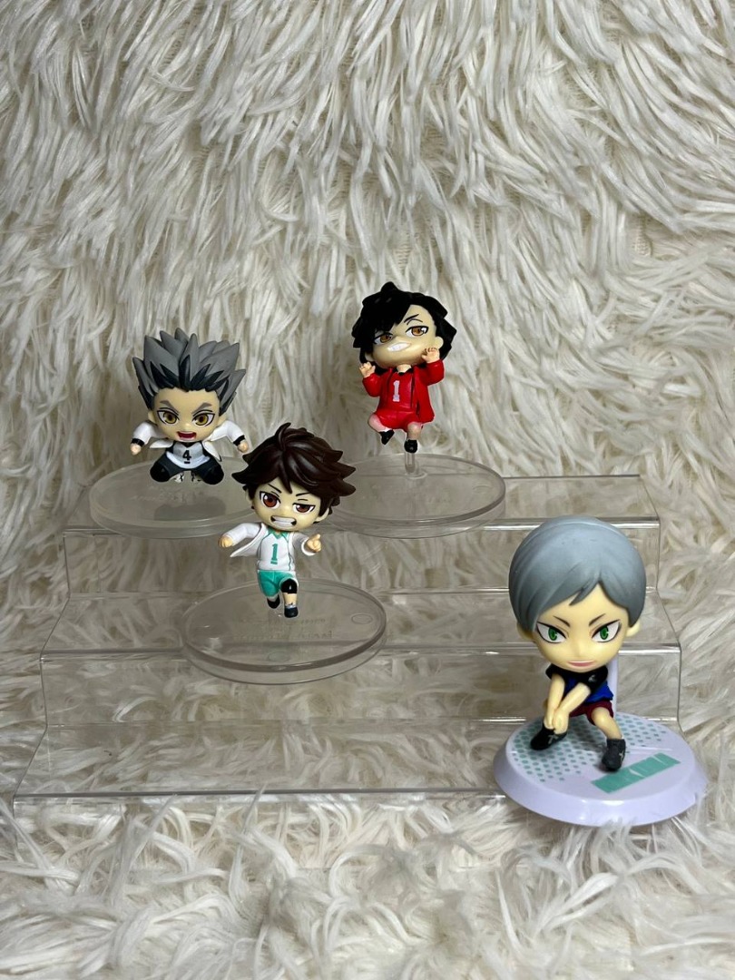 Haikyuu mini gashapon figures, Hobbies & Toys, Toys & Games on Carousell