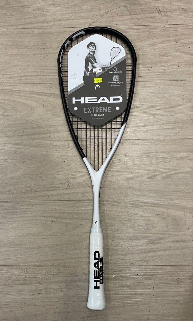 HEAD EXTREME 120 2023 SQUASH RACKET, 運動產品, 運動與體育, 運動與體育 - 球拍和球類運動 ...