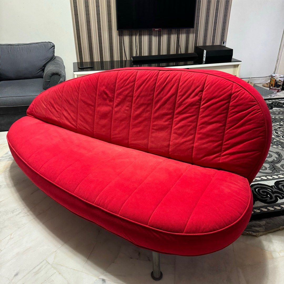 Heart-shaped Sofa Bed, Furniture & Home Living, Furniture, Sofas on ...