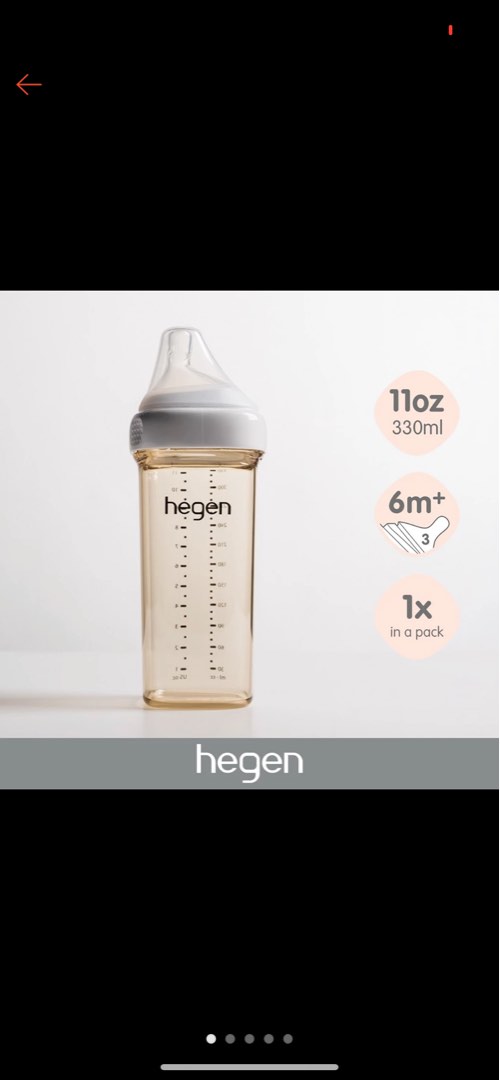 Hegen 11oz Original Bottle, Babies & Kids, Nursing & Feeding, Weaning ...