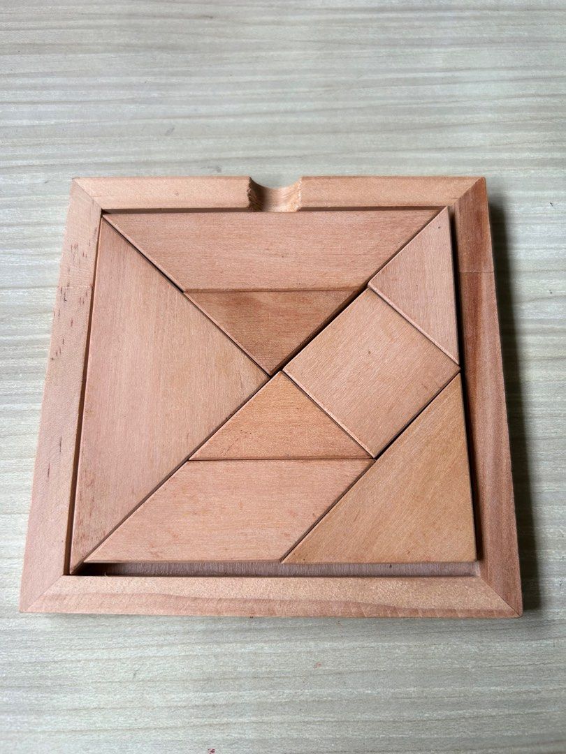 Heguru tangram puzzles, Hobbies & Toys, Toys & Games on Carousell