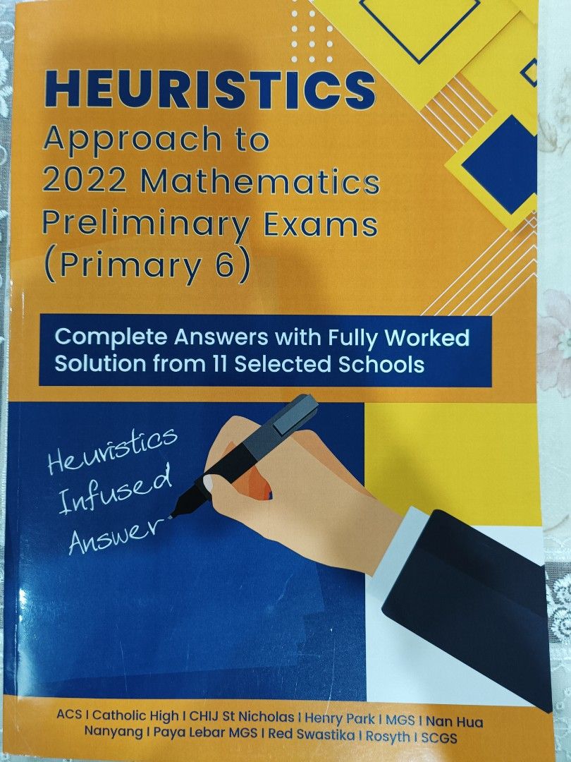 Heuristics Approach to 2022 Maths Prelims Exams Primary Maths ...