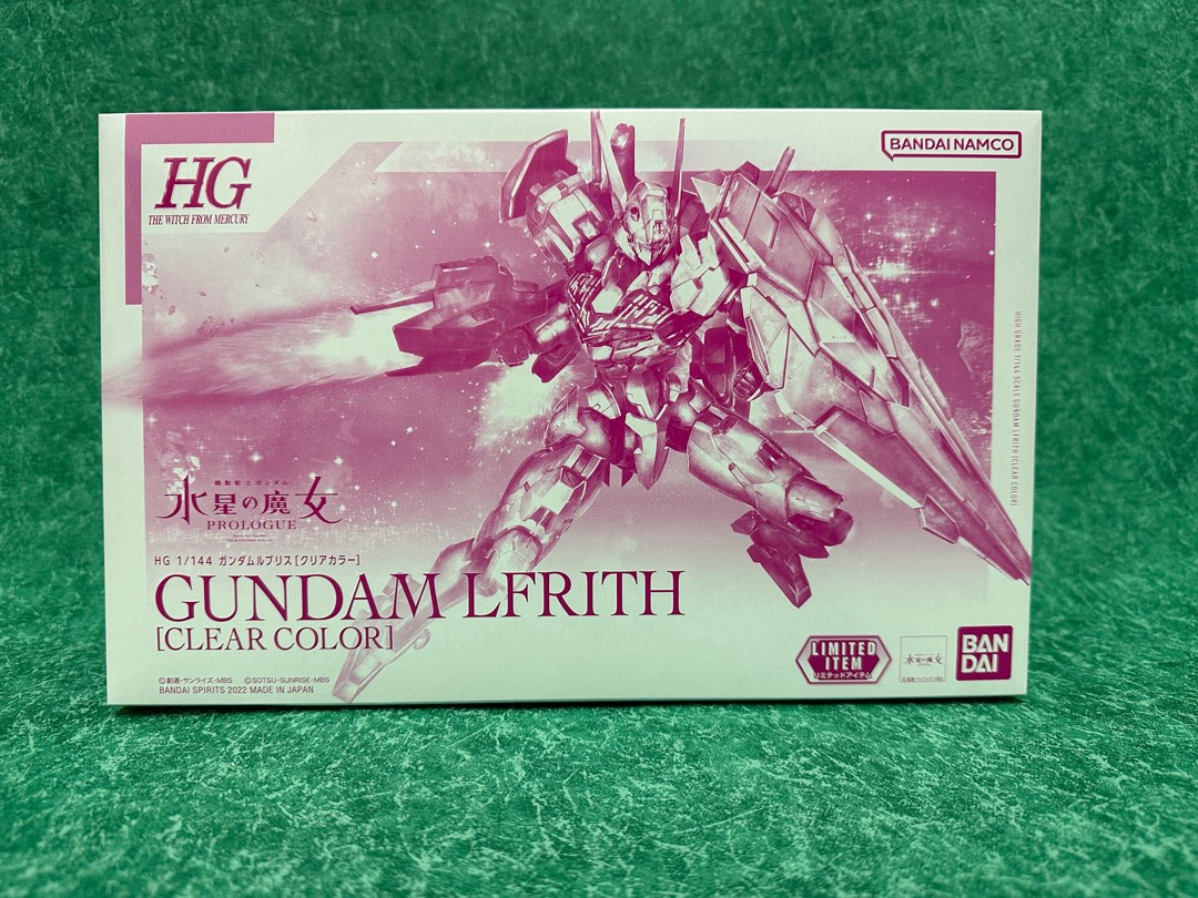 HG 1/144 Gundam Lfrith [Clear Color] (Gundam The Witch from Mercury ...