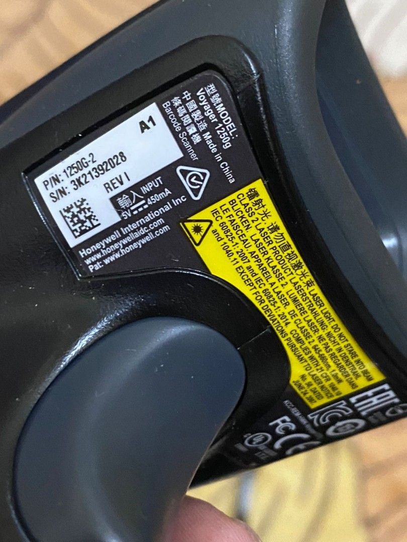 Honeywell Voyager 1250g Barcode Scanner, Computers & Tech, Printers ...