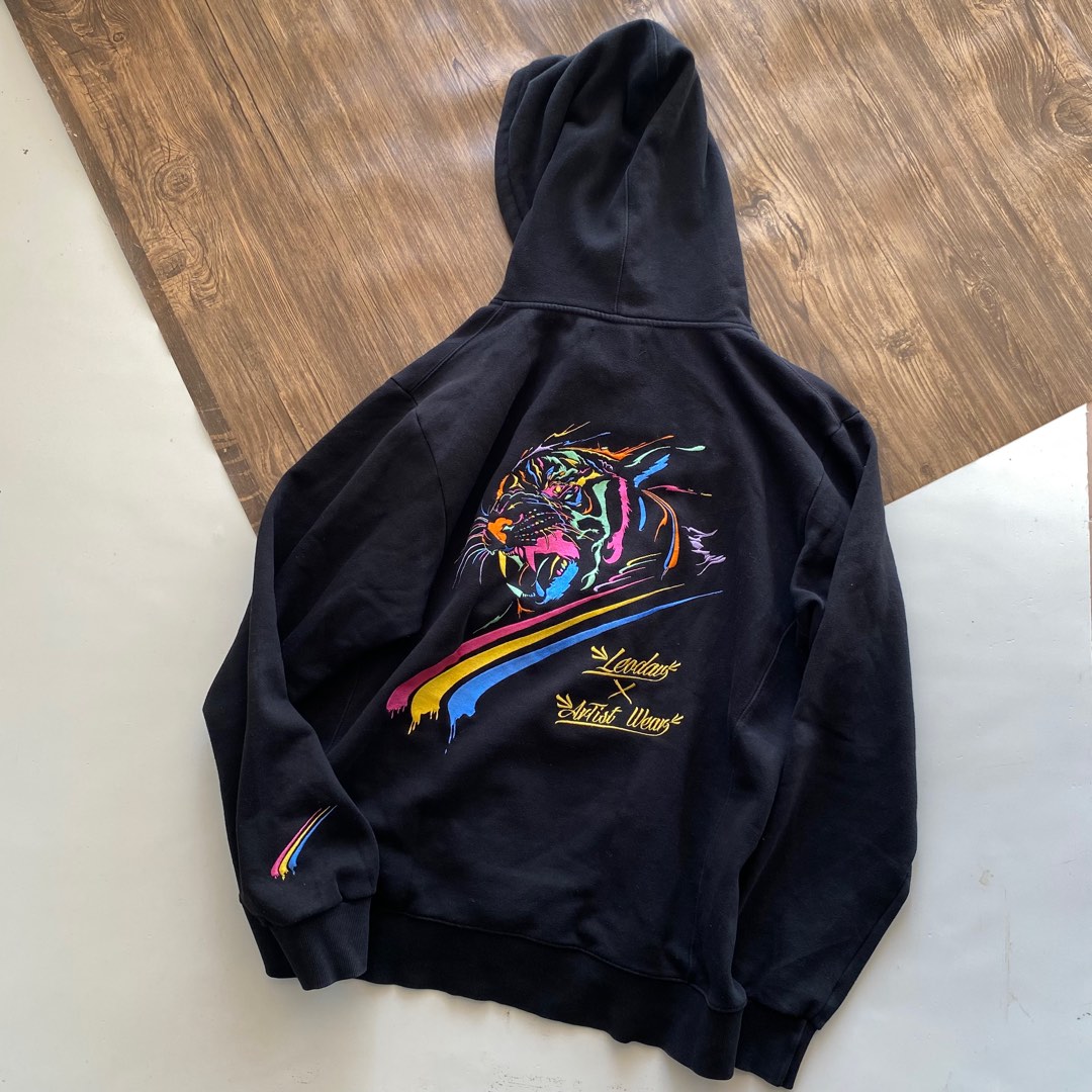 Hoodie Artist Wear Leodav Artist, Fesyen Pria, Pakaian , Atasan di ...