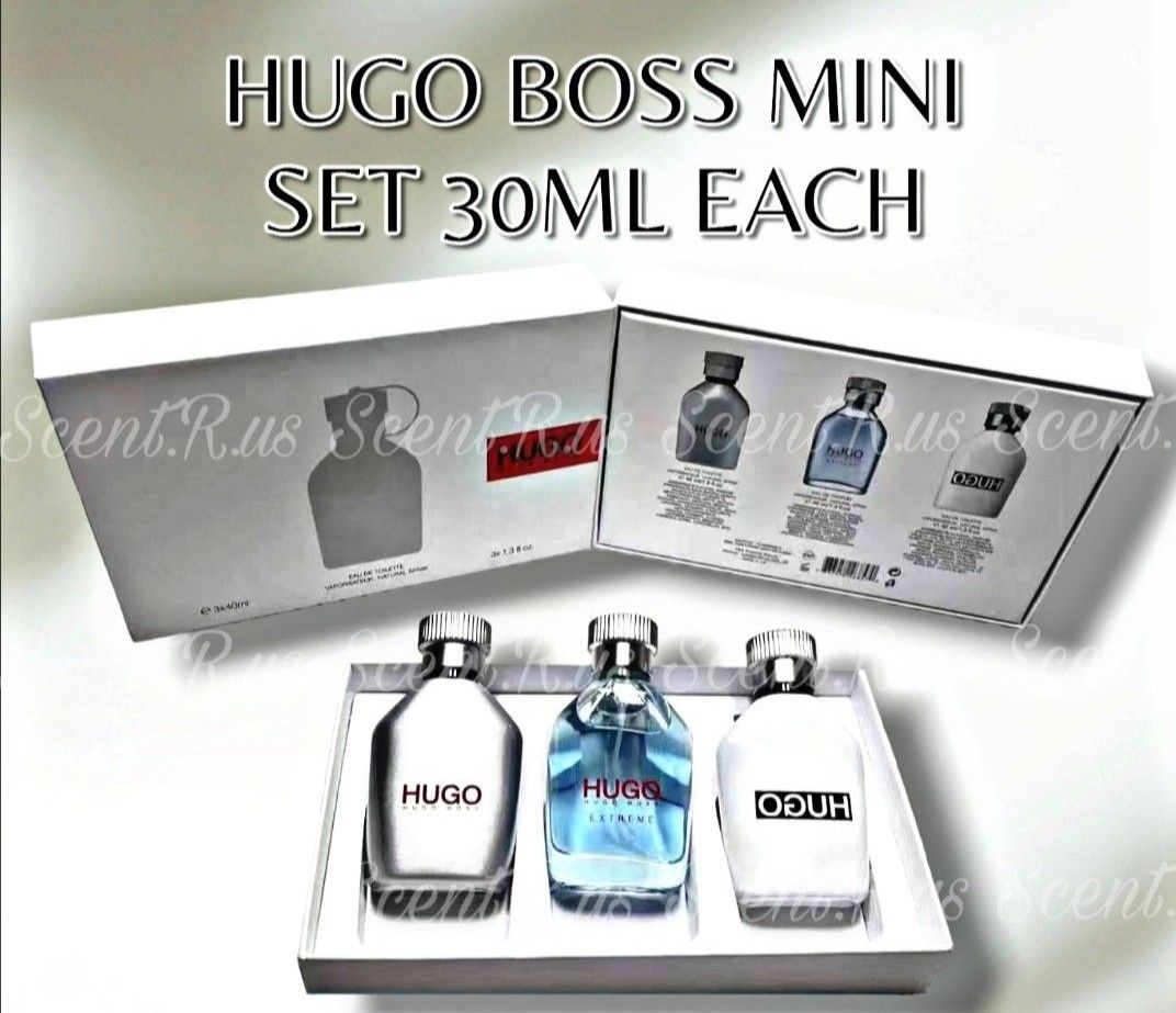 Hugo Boss Mini set 30 ml each, Beauty & Personal Care, Fragrance ...