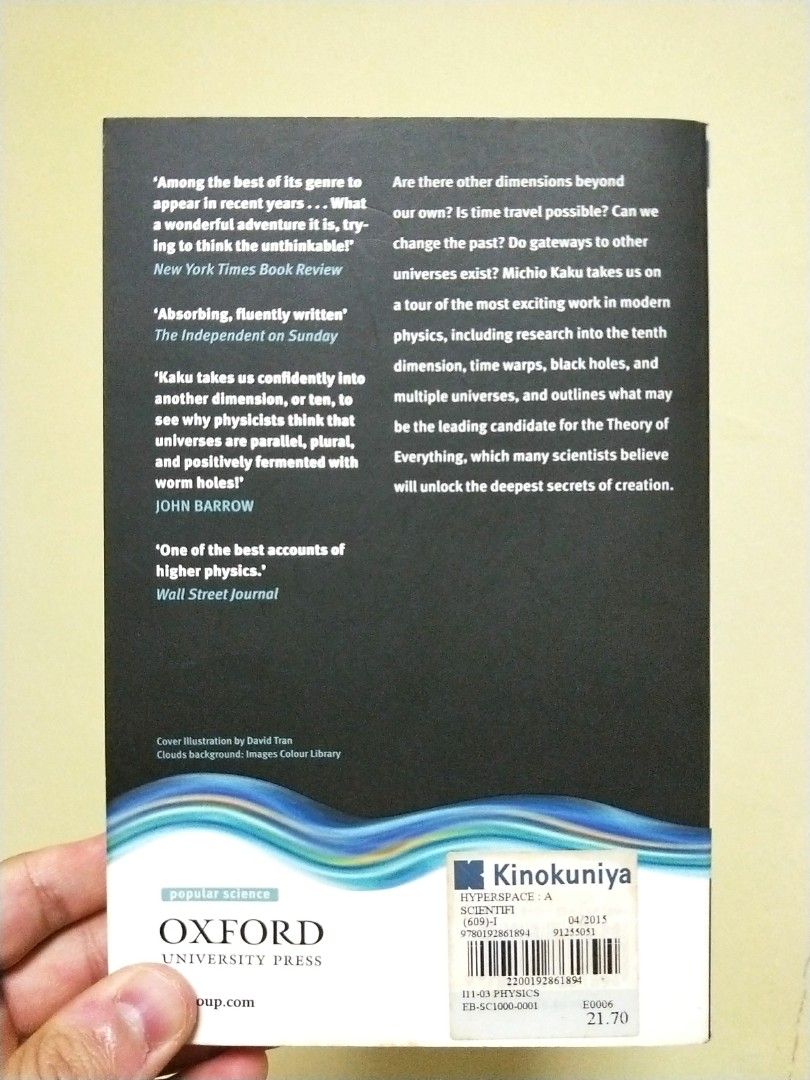 Hyperspace by Michio Kaku, Hobbies & Toys, Books & Magazines, Fiction ...