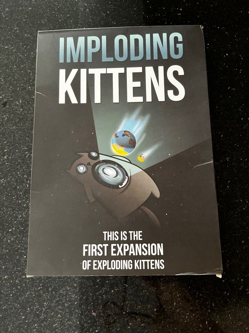 Imploding kittens, Hobbies & Toys, Books & Magazines, Travel & Holiday ...