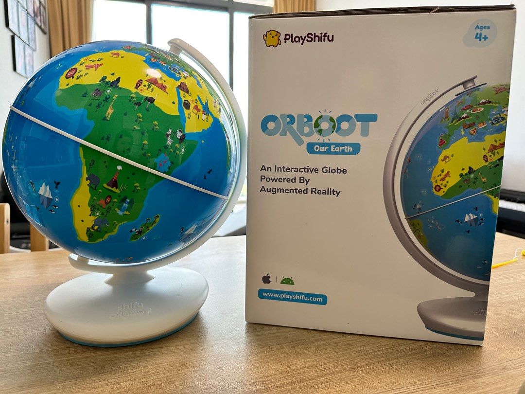 Interactive GLOBE - Orboot Earth, Hobbies & Toys, Toys & Games on Carousell