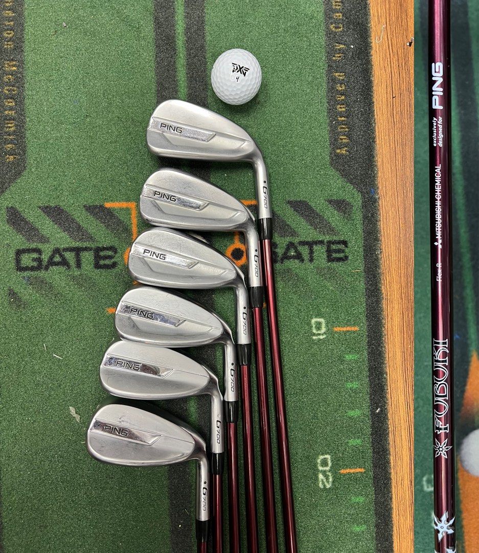 JDM PING G700 (6-U) POWER SPEC Irons [6 Pieces] (With Fubuki R Flex Graphite Shaft ) (G 700 Golf ...