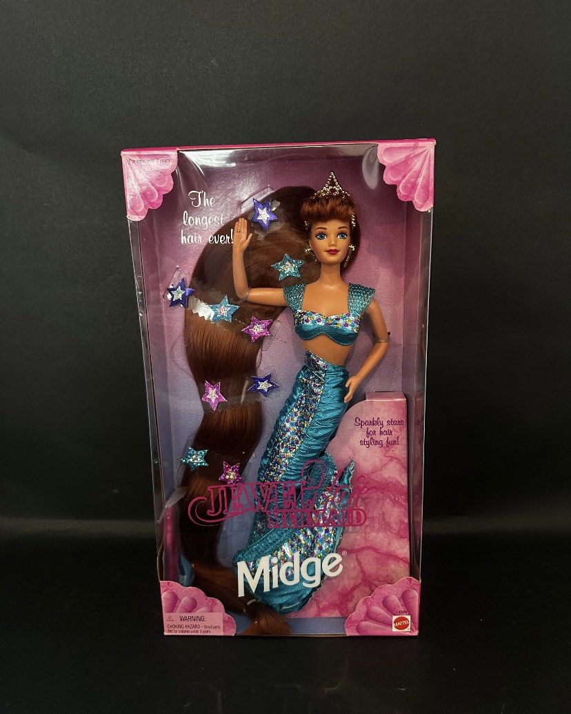 Jewel Hair Mermaid Midge, Hobbies & Toys, Toys & Games on Carousell