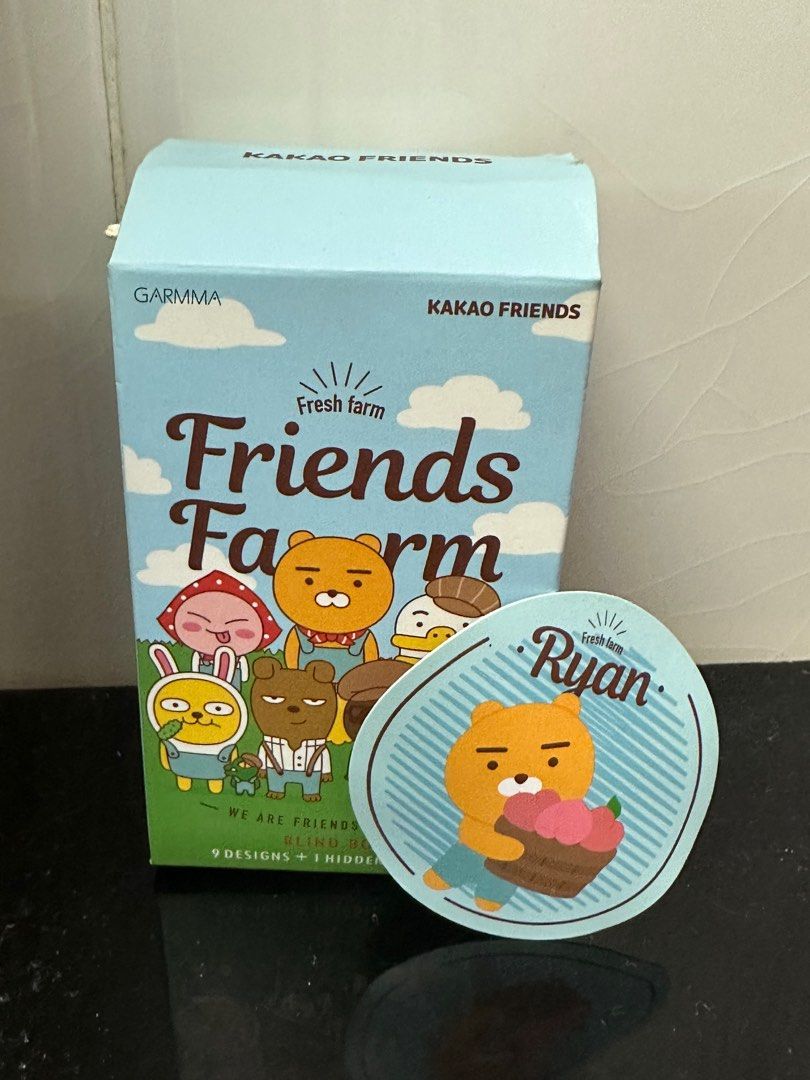 Kakao Friends Farm Ryan, 興趣及遊戲, 玩具 & 遊戲類 - Carousell