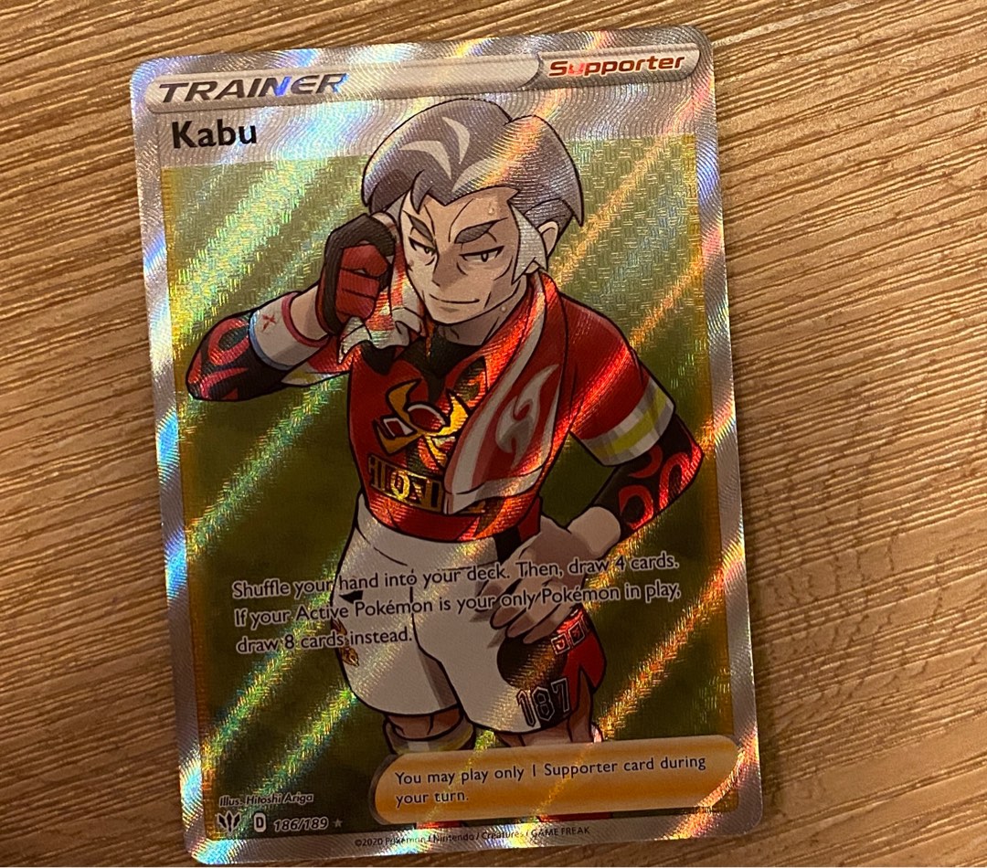 Kabu Trainer card, Hobbies & Toys, Toys & Games on Carousell