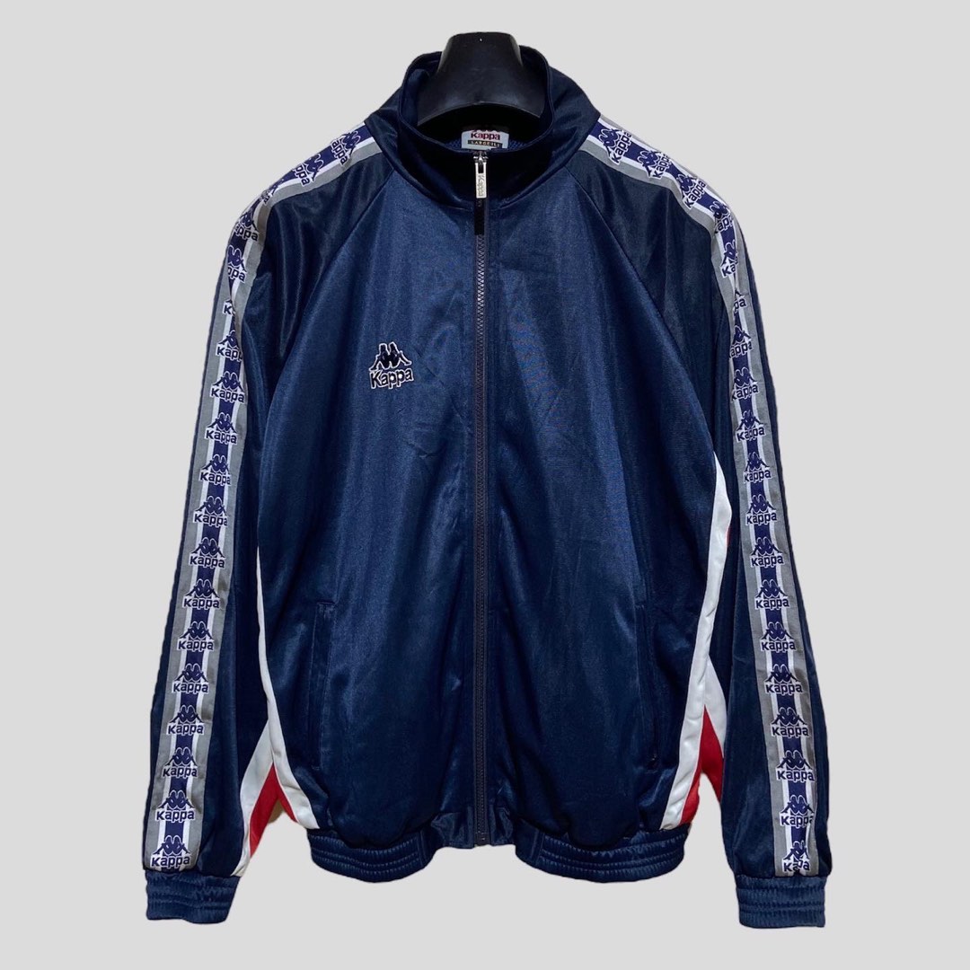 Kappa side taped track jacket, Men's Fashion, Coats, Jackets and ...