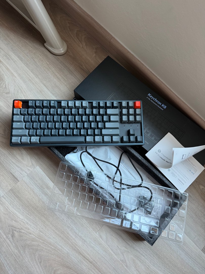 Keychron K8 RGB Wireless Mechanical Keyboard, Computers & Tech, Parts ...