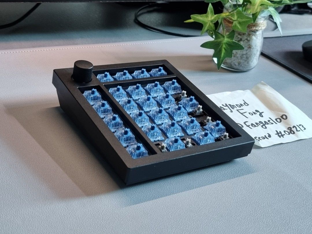 Keychron Q0 Plus Black Barebones Kit Mechanical numpad / macropad ...