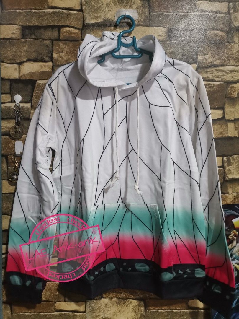 Kimetsu no Yaiba Hooded Jacket (Shinobu), Women's Fashion, Coats ...