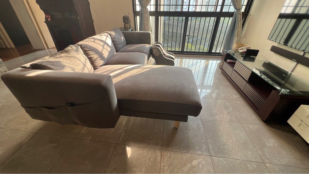 L Shape Sofa, Furniture & Home Living, Furniture, Sofas on Carousell