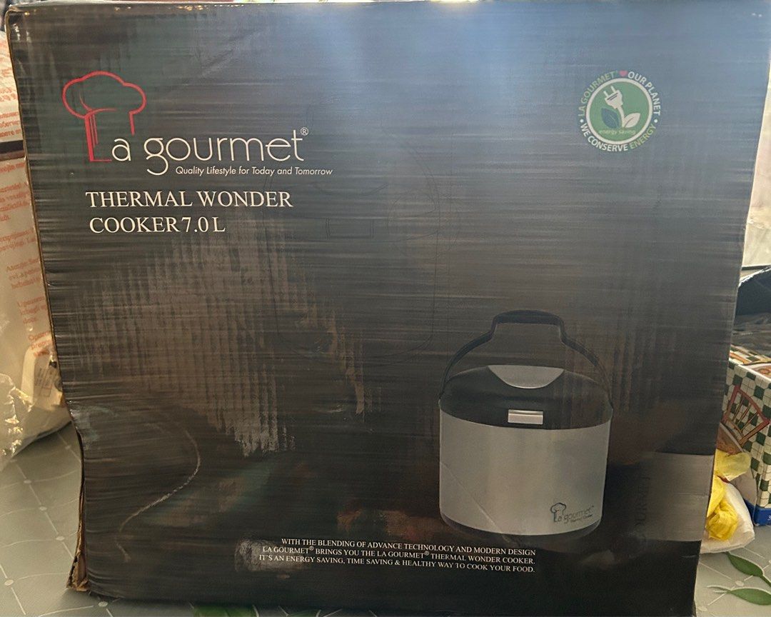 La gourmet thermal cooker 7L, TV & Home Appliances, Kitchen Appliances ...