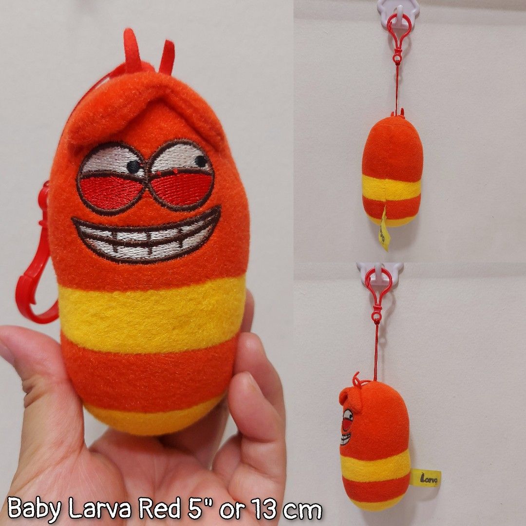 Larva Plushies / Stuff Toy / Bag Charm, Hobbies & Toys, Toys & Games on ...