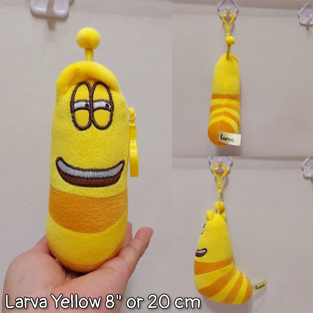 Larva Plushies / Stuff Toy / Bag Charm, Hobbies & Toys, Toys & Games on ...