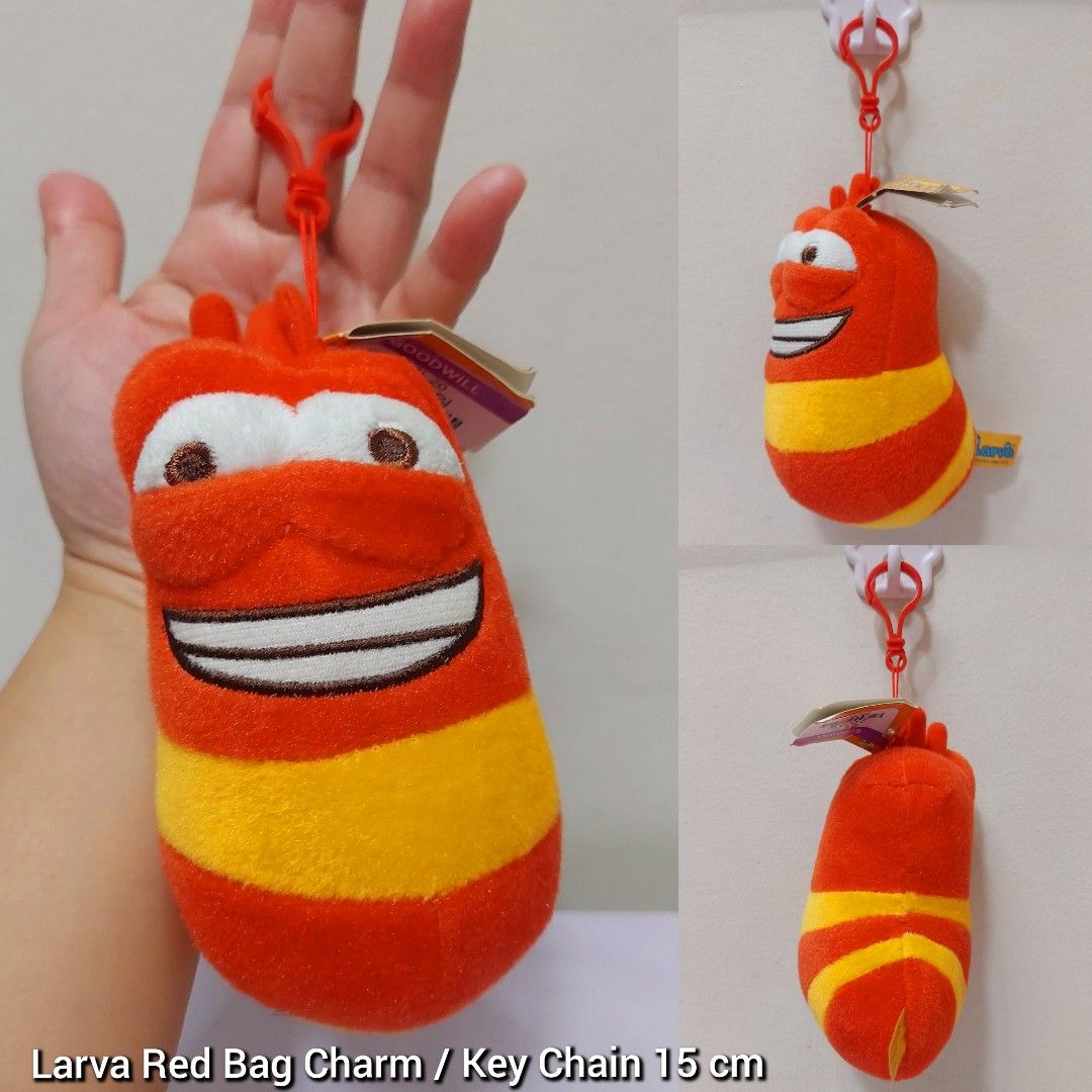 Larva Plushies / Stuff Toy / Bag Charm, Hobbies & Toys, Toys & Games on ...