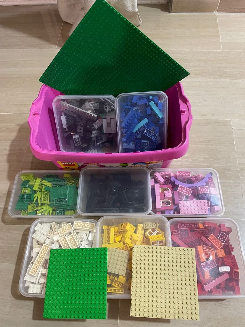 Lego- hundreds of bricks!, Hobbies & Toys, Toys & Games on Carousell