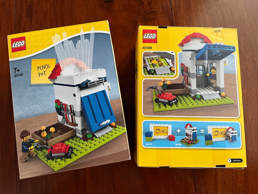 Lego Pencil Pot 40188, Hobbies & Toys, Toys & Games on Carousell