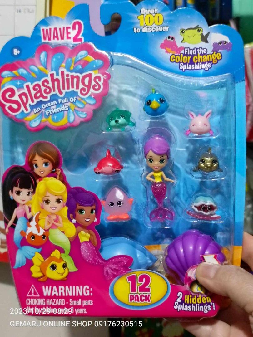 LITTLE MERMAID SPLASHLING COLLECTION SET, Hobbies & Toys, Toys & Games ...