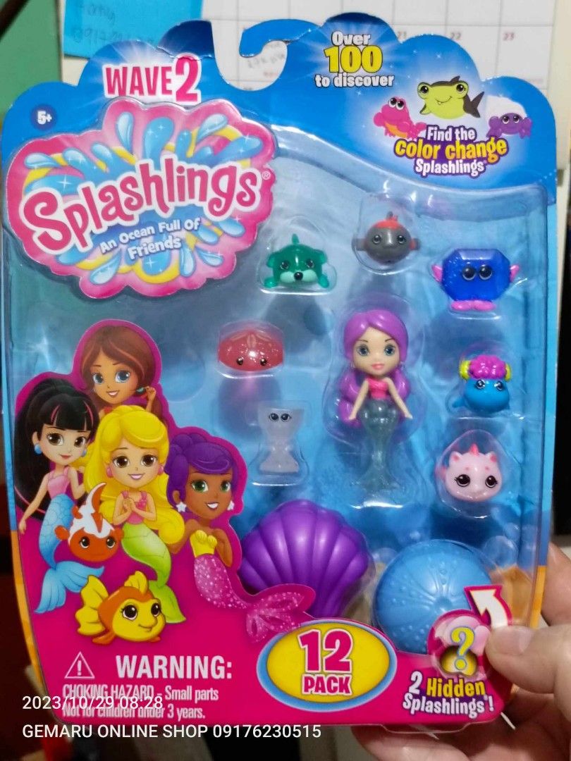 LITTLE MERMAID SPLASHLING COLLECTION SET, Hobbies & Toys, Toys & Games ...