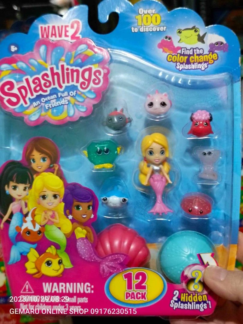 LITTLE MERMAID SPLASHLING COLLECTION SET, Hobbies & Toys, Toys & Games ...