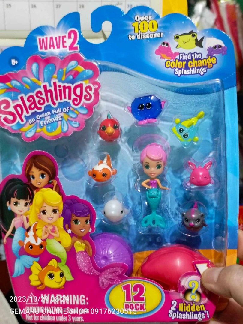 LITTLE MERMAID SPLASHLING COLLECTION SET, Hobbies & Toys, Toys & Games ...
