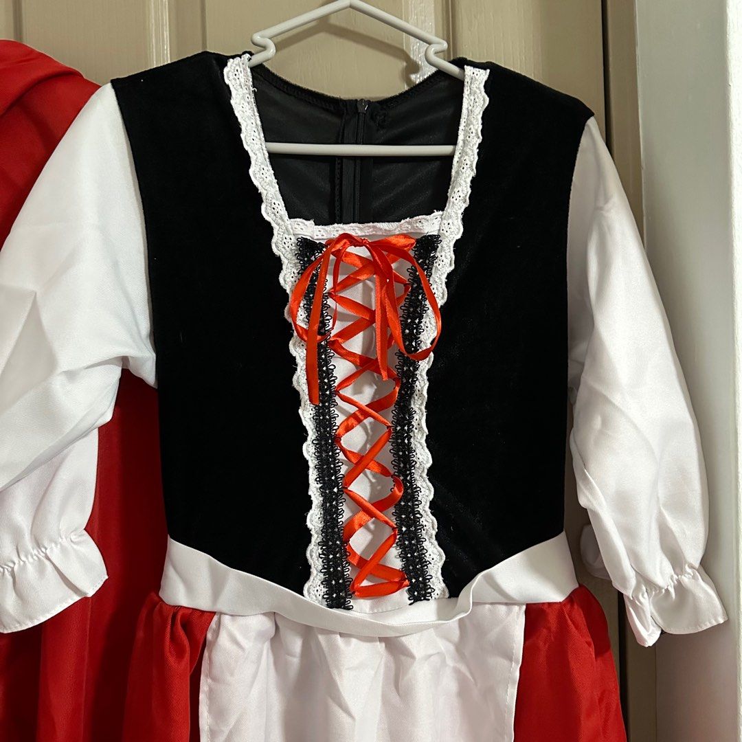 Little Red Riding Hood Costume, Women's Fashion, Dresses & Sets, Sets ...