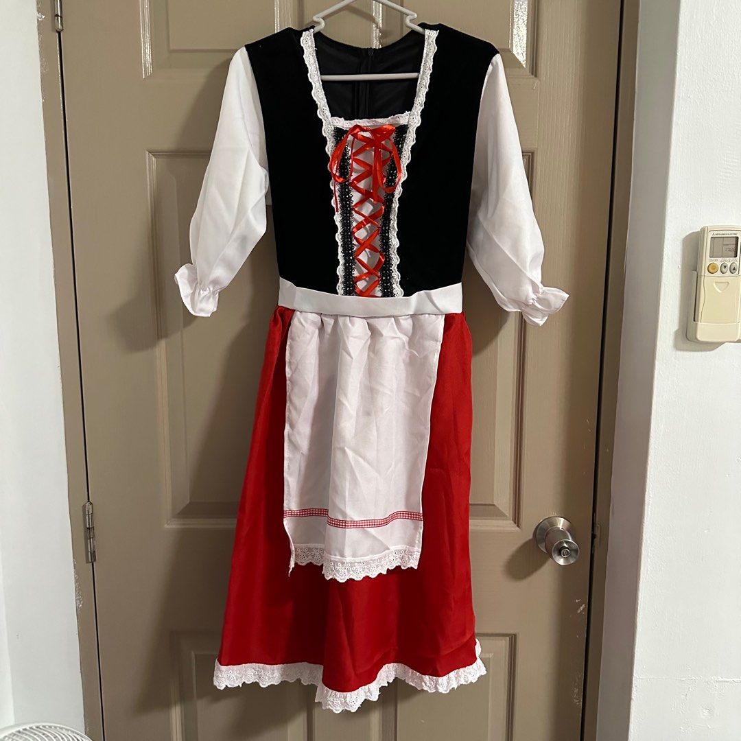 Little Red Riding Hood Costume, Women's Fashion, Dresses & Sets, Sets ...