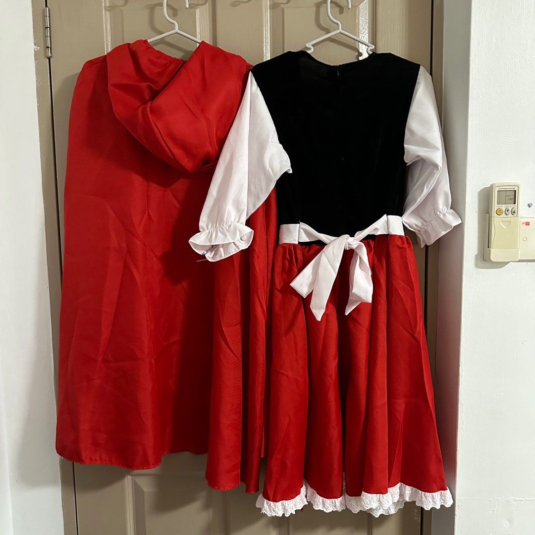 Little Red Riding Hood Costume, Women's Fashion, Dresses & Sets, Sets ...