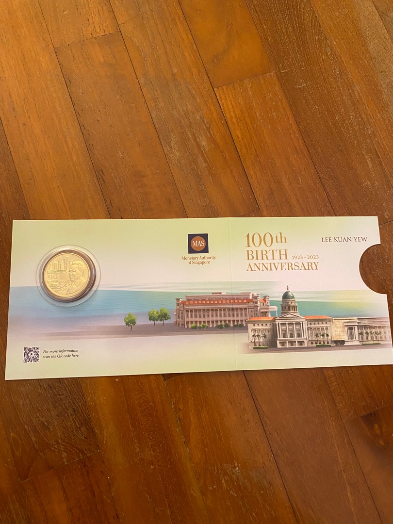 LKY 100th coin, Hobbies & Toys, Memorabilia & Collectibles, Currency on ...