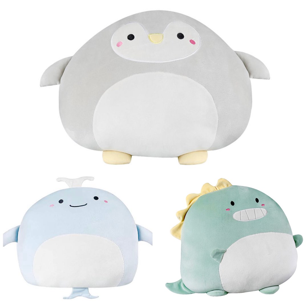 Lovely Whale Penguin Dinosaur Plush Toy by Miniso, Hobbies & Toys, Toys ...