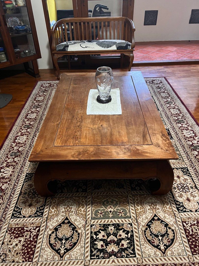 Low Dining Table, Furniture & Home Living, Furniture, Tables & Sets on ...