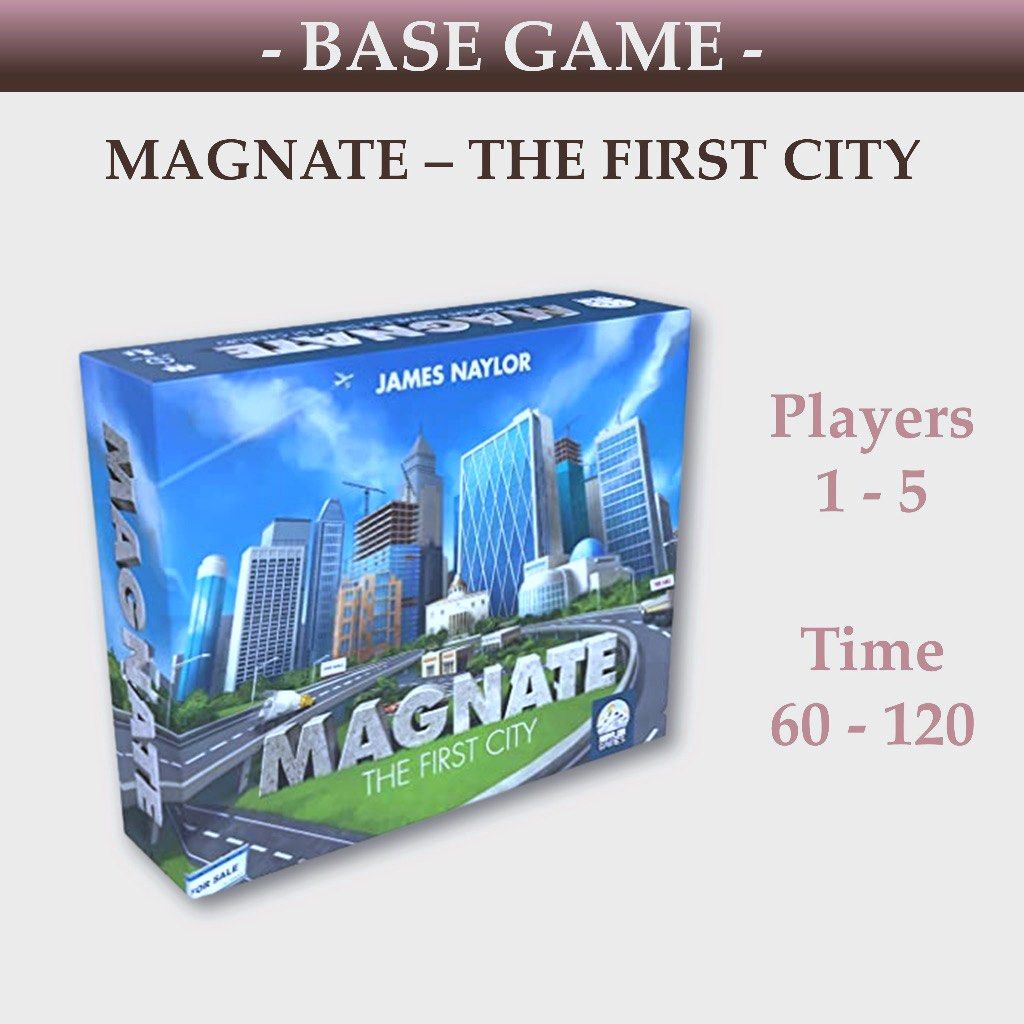 Magnate: The First City Boardgame, Hobbies & Toys, Toys & Games on ...